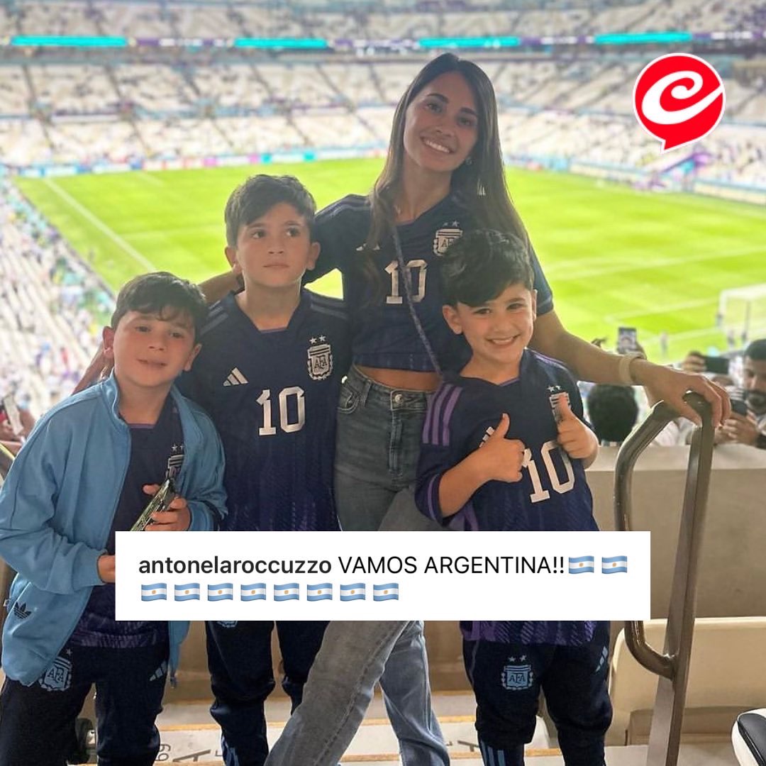 🥰 La EmociÓn De Antonela 🙋🏻♀️ Antonela Roccuzzo Se Hizó Presente Junto