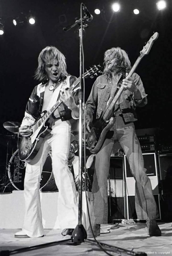 Classic Rock In Pics on Twitter: "Humble Pie Steve Marriott and Peter Frampton in Detroit, 1971 ...