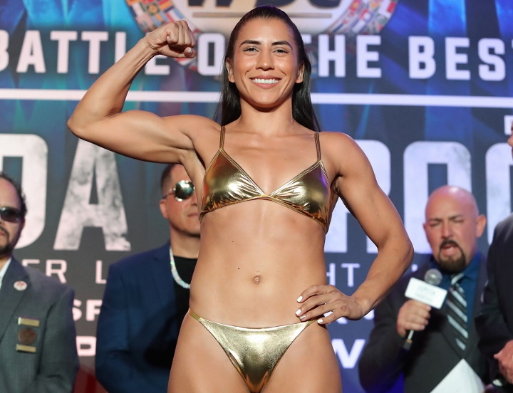 BoxingScene.com on Twitter: "Yokasta Valle Beats Evelyn Bermudez By Majority Decision, Wins IBF ...