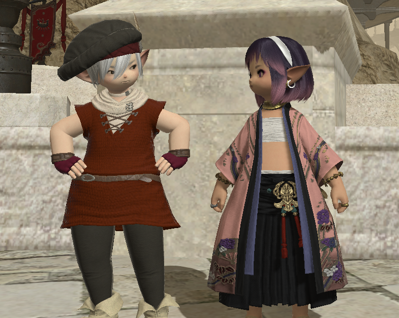 /r/FFXIV on Twitter: ""Help! I Fantasia'd to Lala and I can't stop taking pictures..." by Big ...