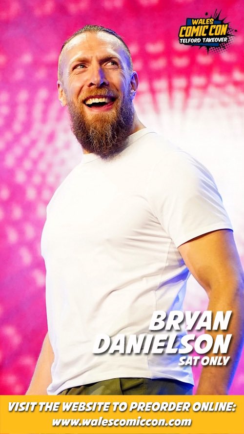 Bryan Danielson on Twitter: "The American Dragon is coming to @walescomiccon on December 3rd ...