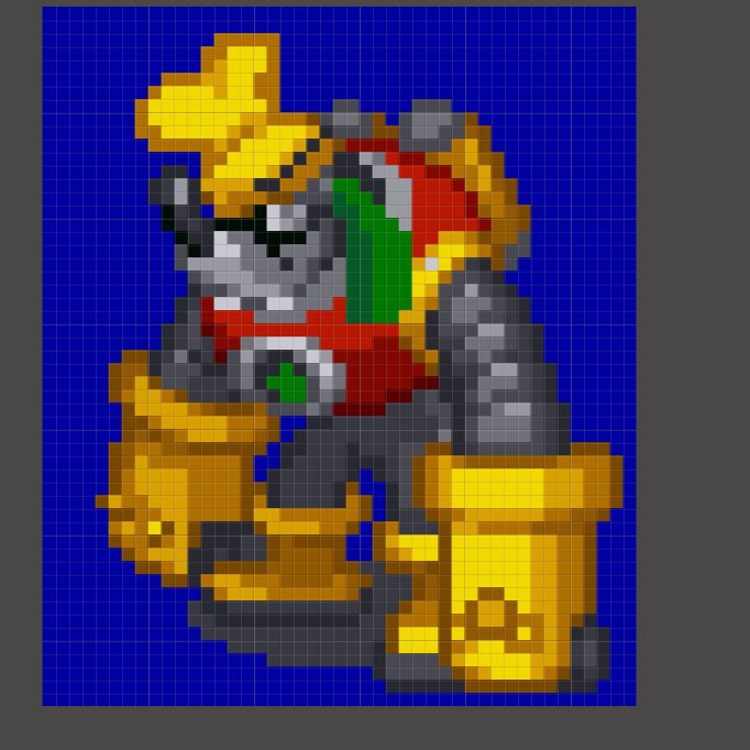 Goofy Posting On Twitter Gutsgoof Exe Original Sprite Gutsman Exe