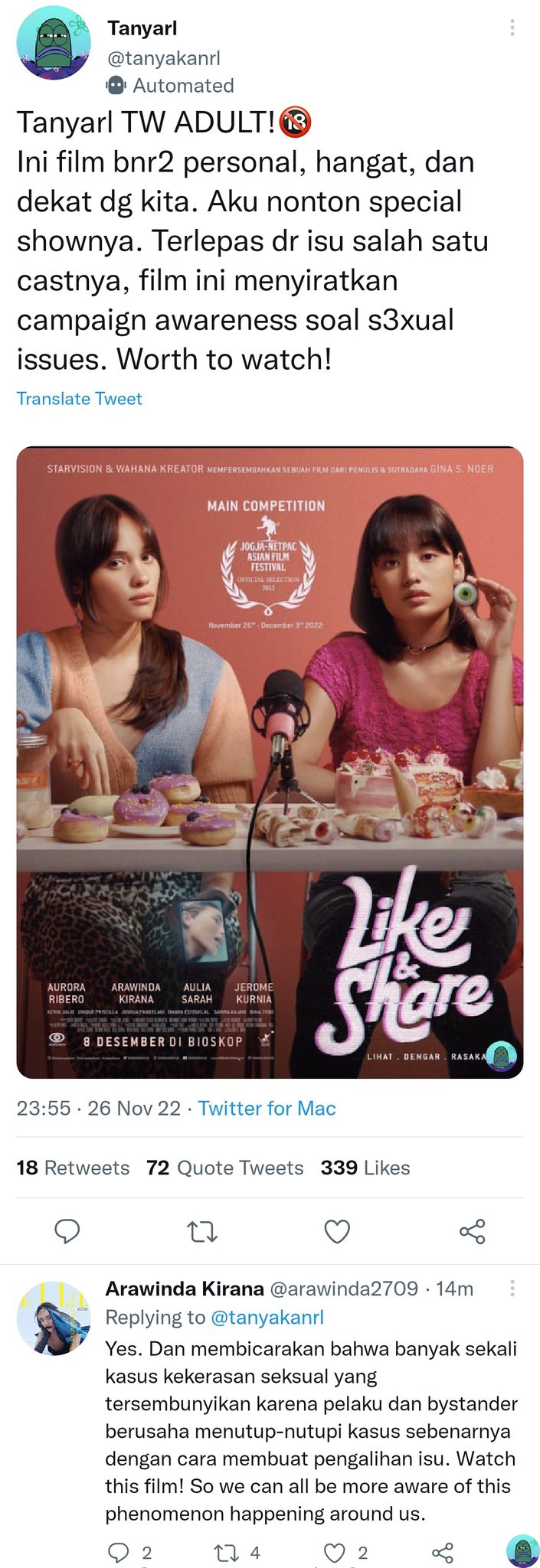 Tanyarl ㅡ Dilarang 🔞 on Twitter: "tanyarl sendernya dia sendiri kali ya wkwk https://t.co ...