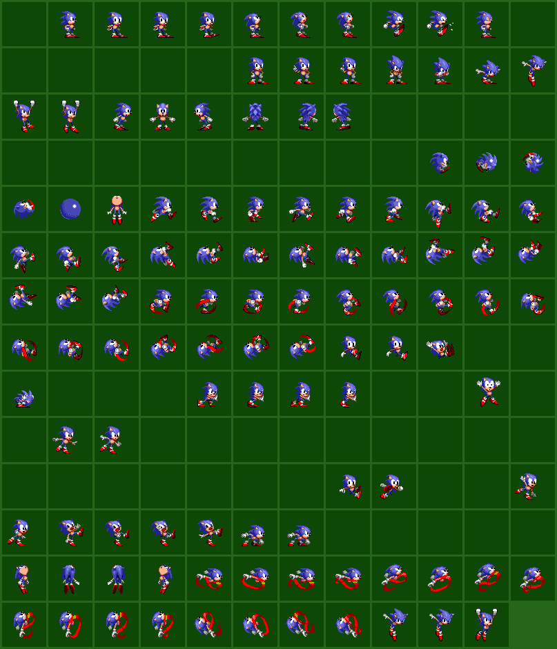 Sonic Cd Sprites My Sonic CD Sprites (Sonic 2 Style) By