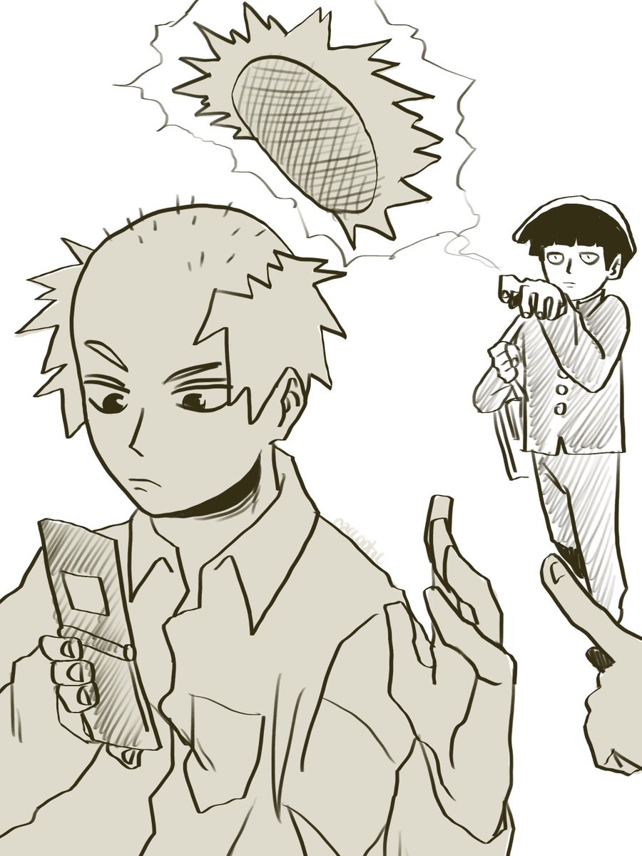 「#teru #mob #mobpsycho #anime 」Dani //COMMISSIONS CLOSEDの漫画