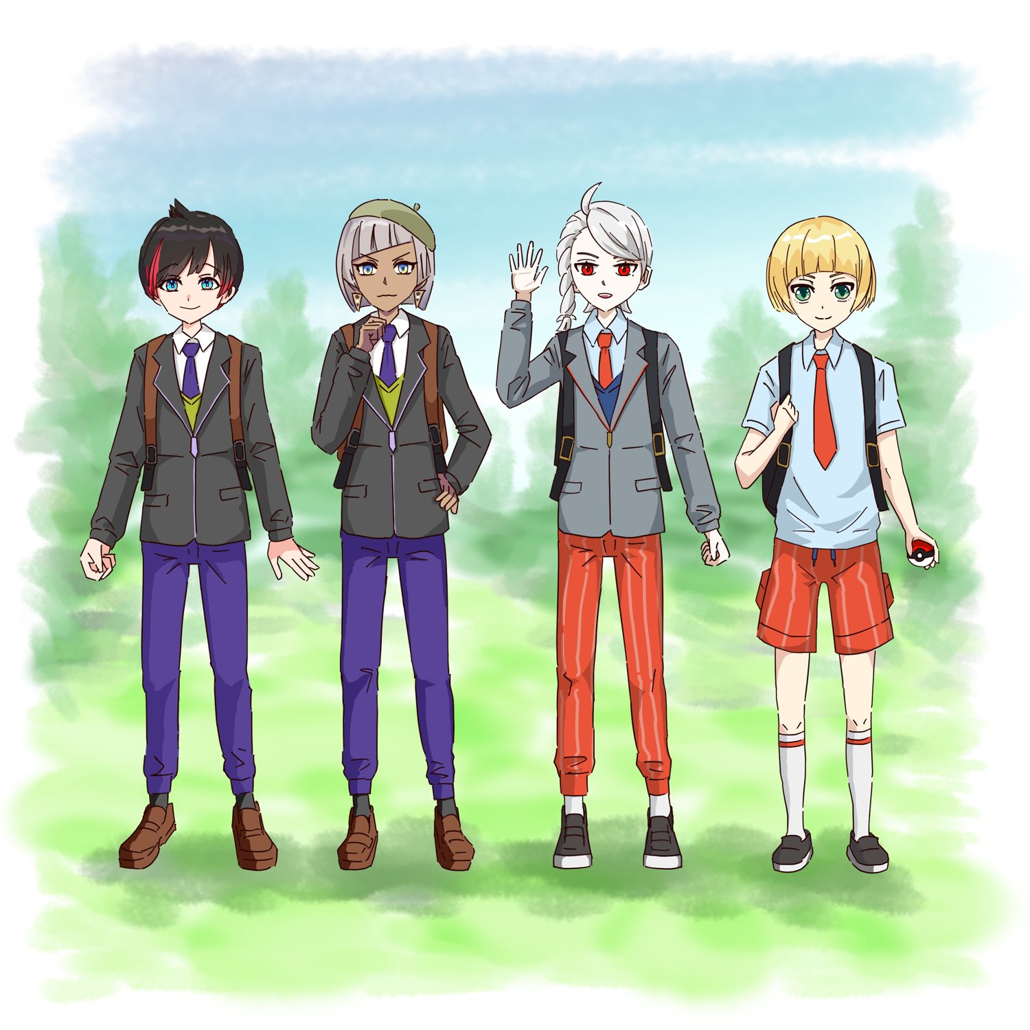 サミさん on Twitter: "QEDポケモン旅最高！ #うるかーと #絵ブラヒム #KuzuArt #絵画コウ #QEDWIN https://t.co/kPjc9SpJ7v ...