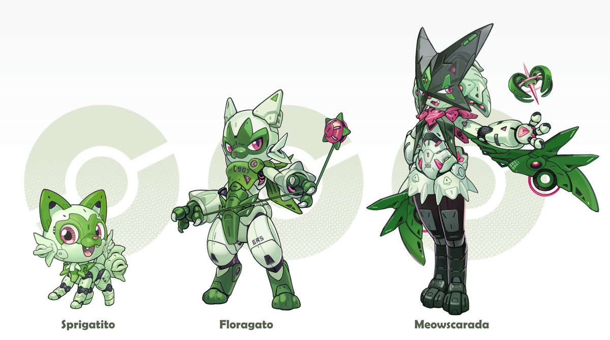 「weed cat robots evolvewhich one is your 」|lordyan耶博士のイラスト