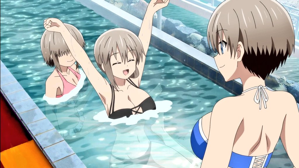 Ecchi Empire on Twitter: "Hana, Tsuki and Yanagi 🔥🔥😤 (Source) * Uzaki-chan Wants to Hang Out S2 ...