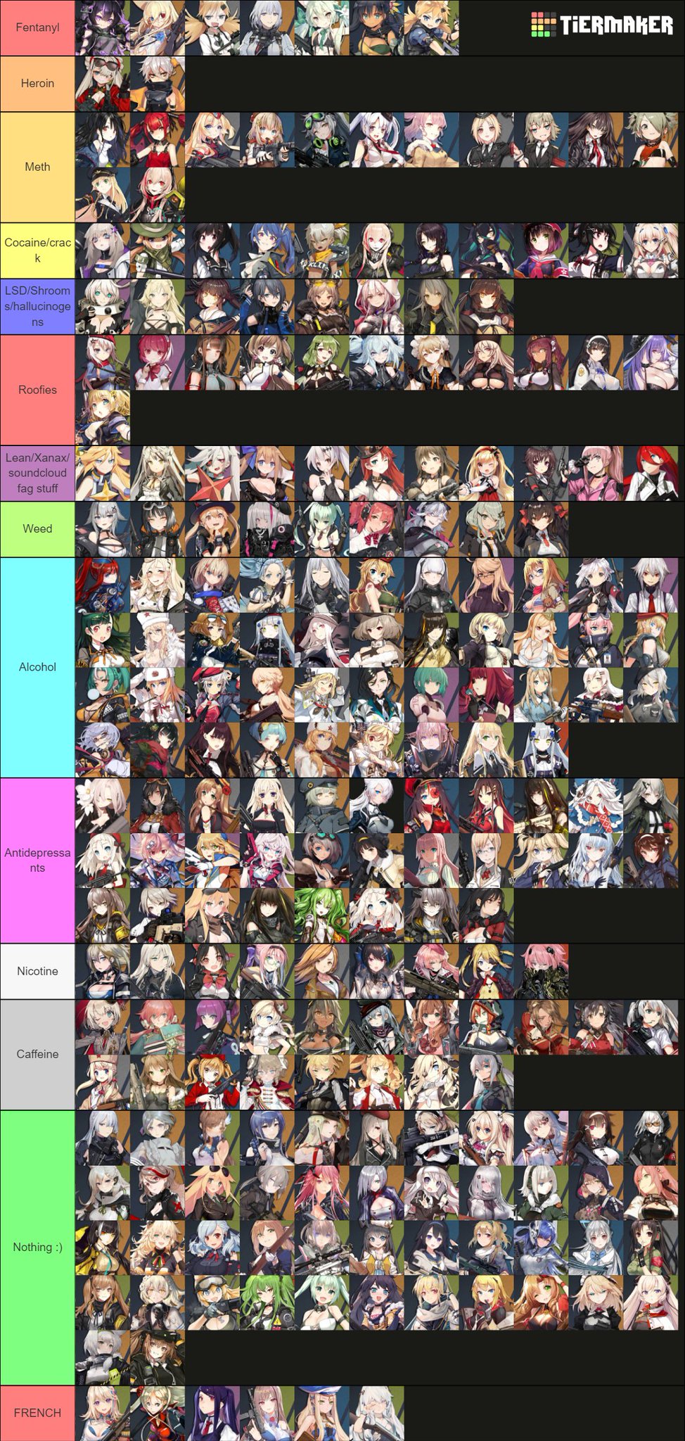 Undercoder on Twitter: "If T-dolls were addicted to drugs, what would they do? :) https://t.co ...