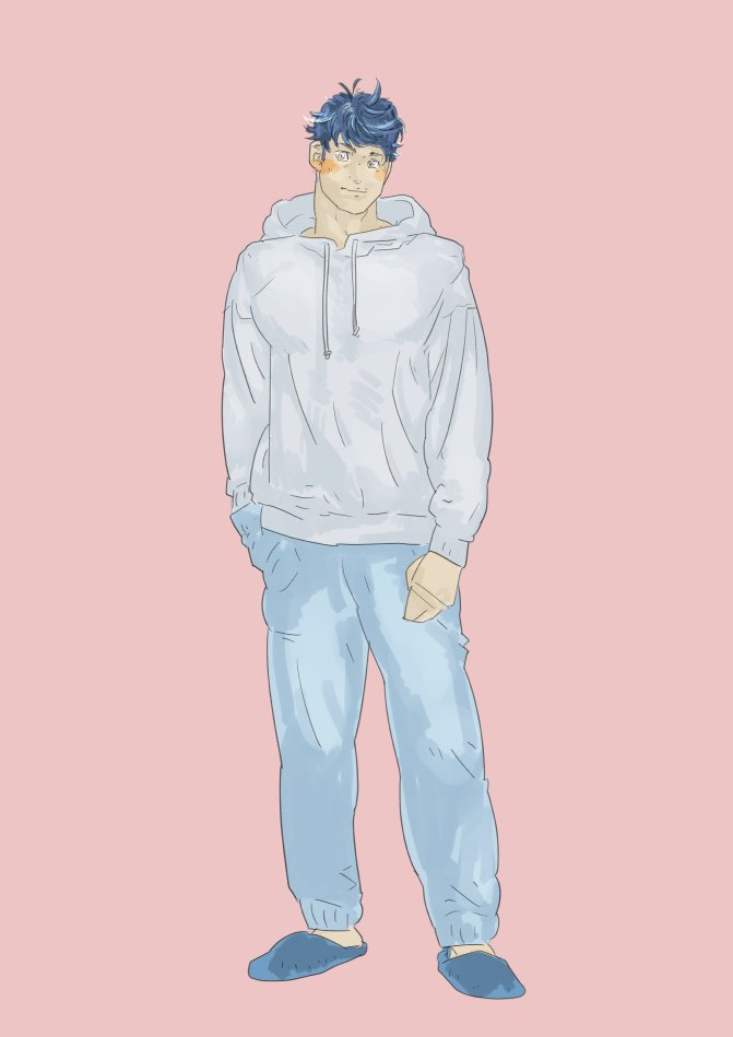 しじみちゃんのすけ@近所に住んでるヤンキー系VTuber on Twitter: "Vtuberの土岐ニンザブロウさん@toki_nin3rou のイラストを描きました。ファンアートです ...
