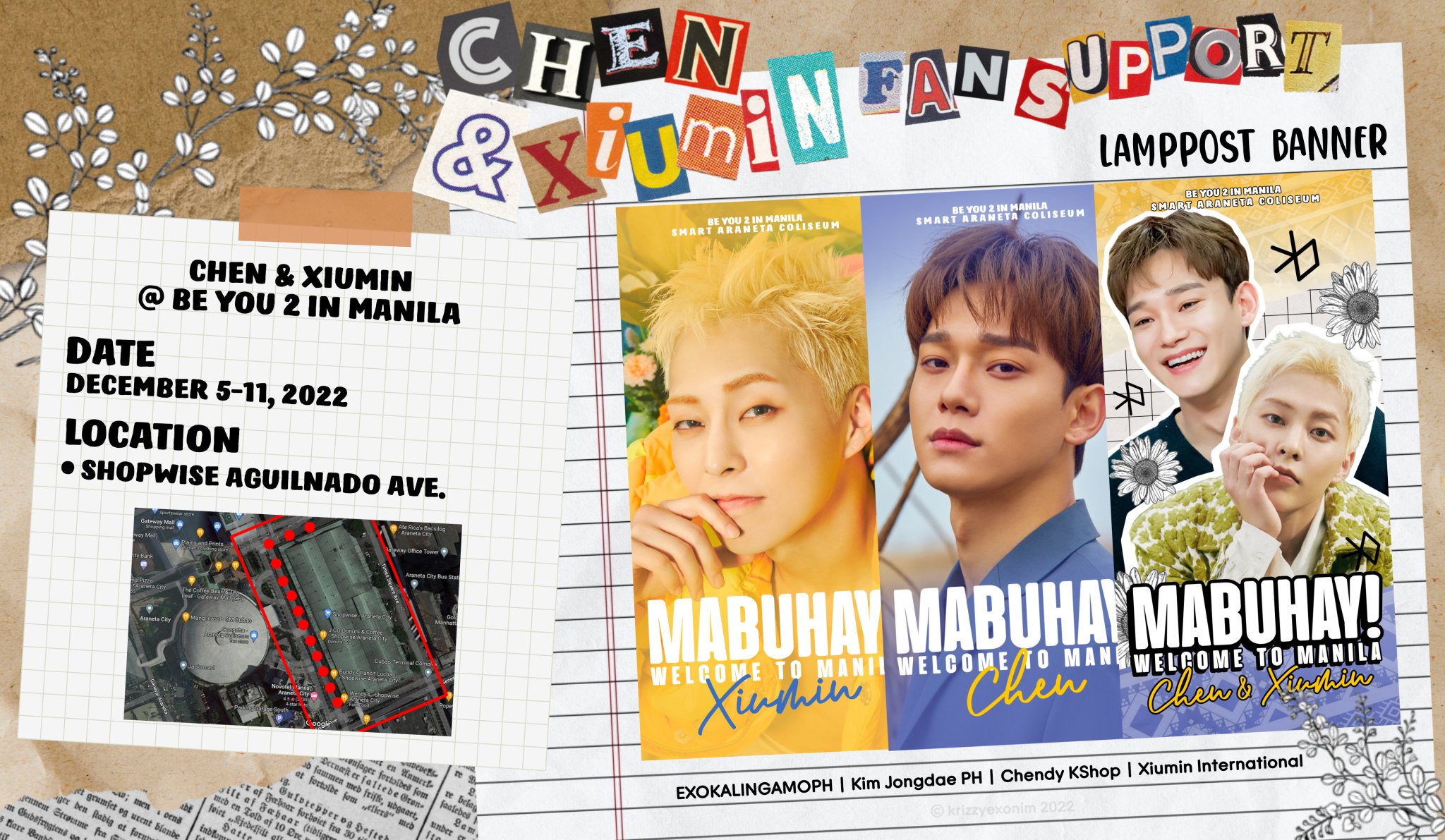 Chendy KShop ⚡️ on Twitter: "#ChenIBeWithXiu? Yes you can! We have a set of ads waiting for EXO ...