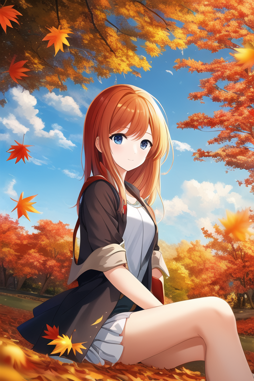 forasteran on Twitter: "#HentaiDiffusion で紅葉w🍁 Hentai Diffusionも17になり(非NSFWでも)意外に良い 実は凄いNegative ...