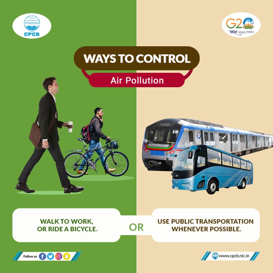 Ways To Control Pollution