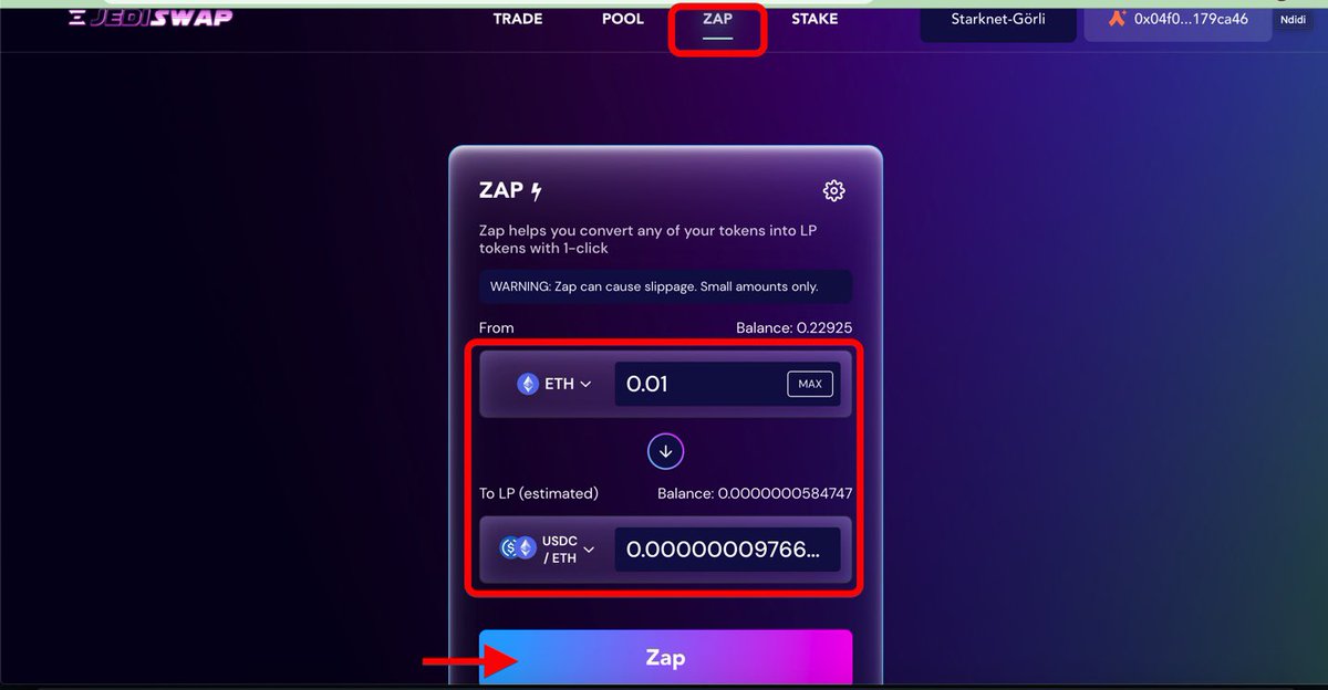 Few Interactions On @JediSwap Testnet That Could Earn You Some Drops ...