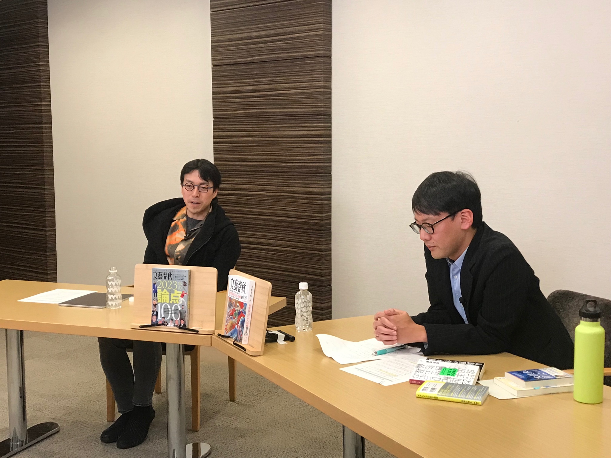 月刊文藝春秋(文藝春秋digital) On Twitter 資本主義の本質は「システム」なのか、「欲望」なのか? お二人の人間観の相違が顕わになっています。議論は貨幣論へ――。 🏟斎藤