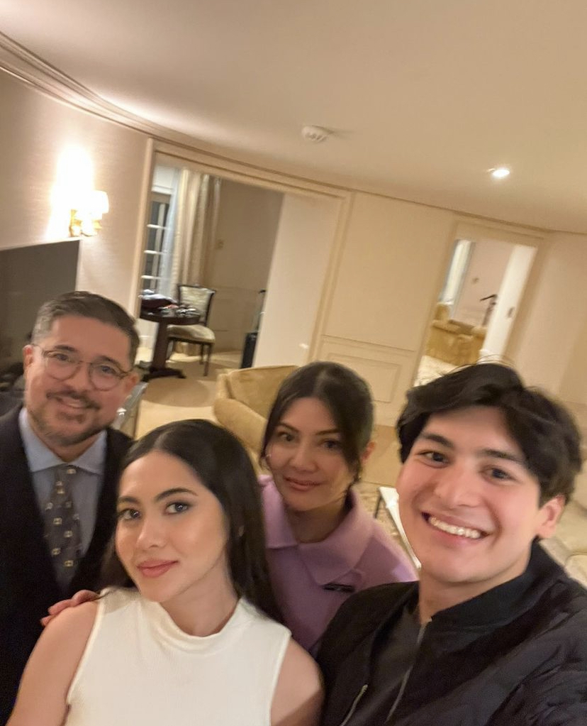 MUHLACHS IN PARIS LOOK: Actor Aga Muhlach spends quality time with his ...