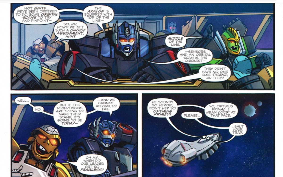 Crazy ass moments in Transformers History on Twitter: "according to the BotCon 2016 comic, this ...