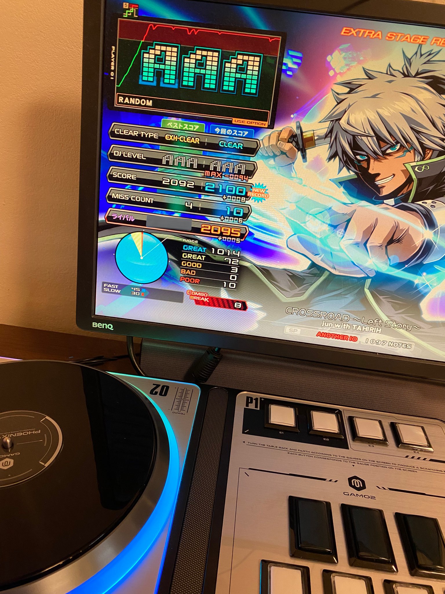 ゆうき_BEMANI垢 on Twitter: "フェニワンで初めての自己べ🙌🙌🙌 2桁落ちするとは。。。 https://t.co/LBjVS3m6bU" / Twitter