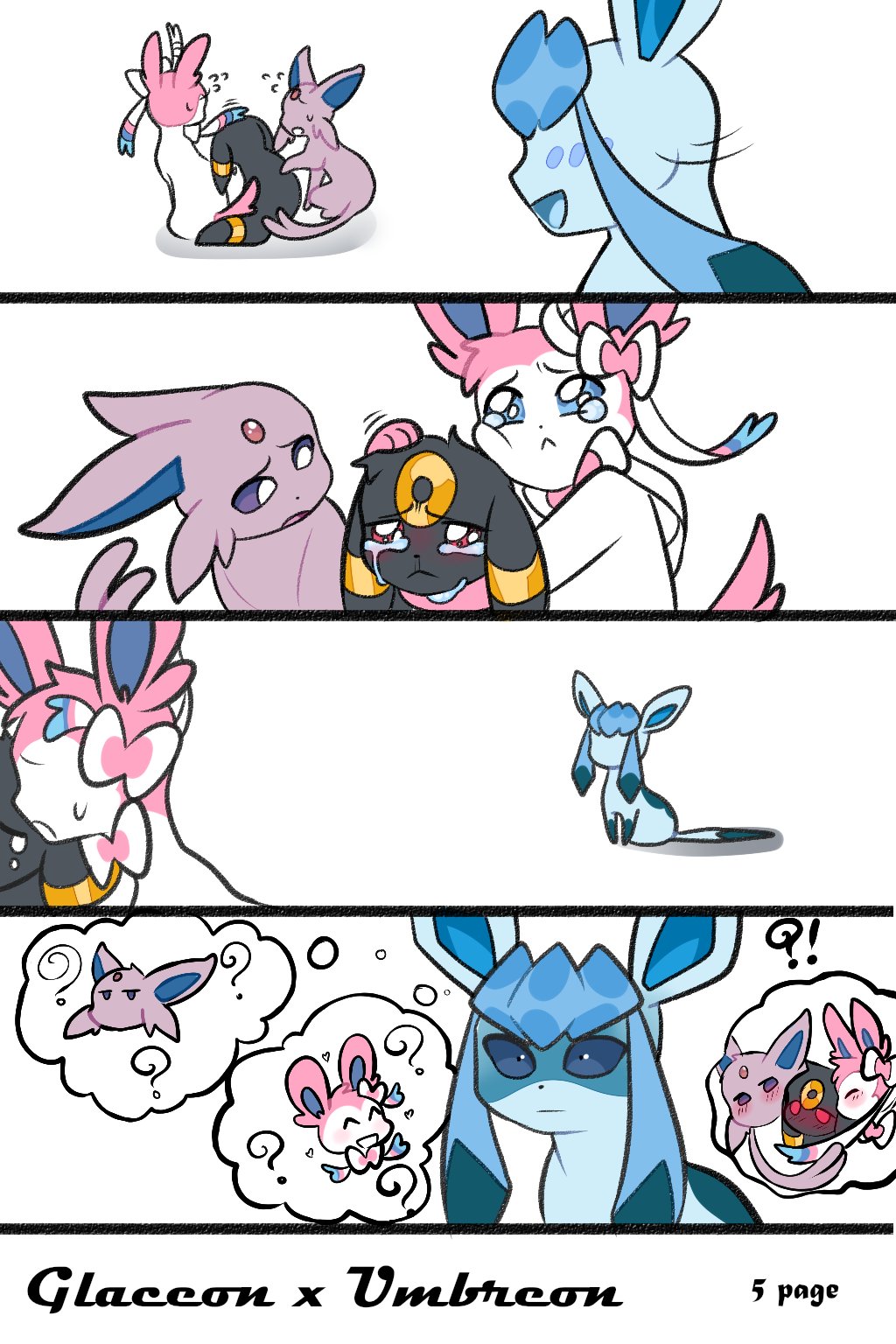 Pokemon X And Y Sylveon And Glaceon