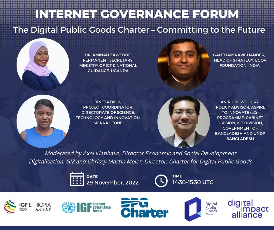 Ministry of ICT&NG on Twitter: "The Internet Governance Forum is here! Please join this ...