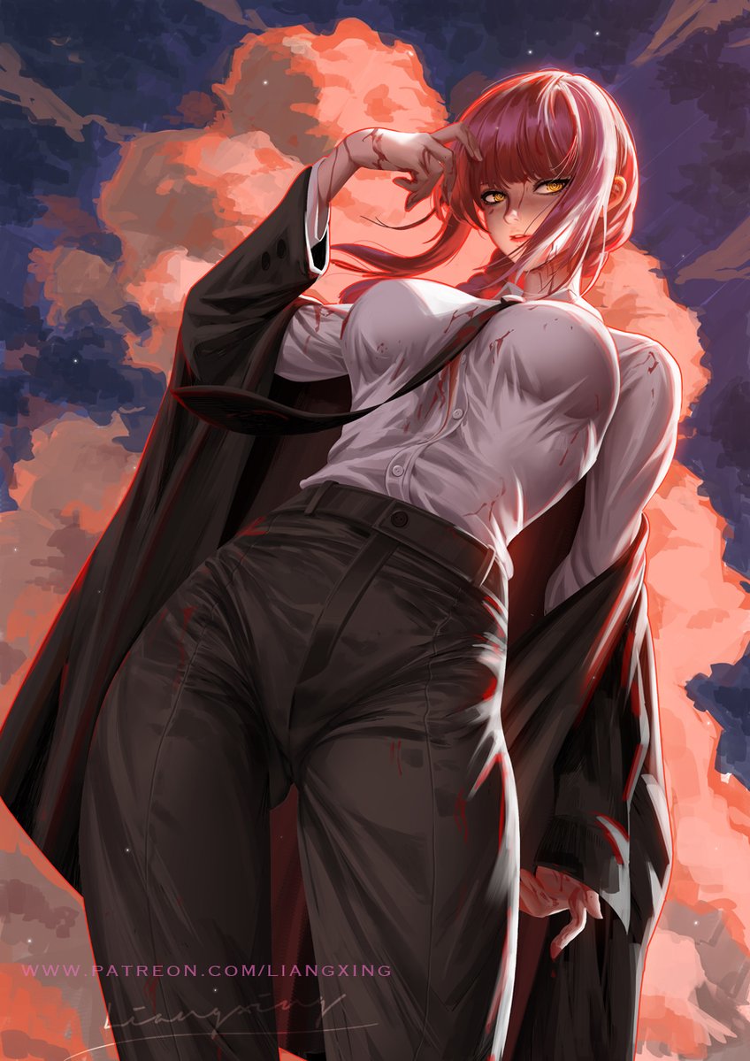 Ant on Twitter: "Character Feature: Makima! Image 1 by @liangxing719 ($5): https://t.co ...