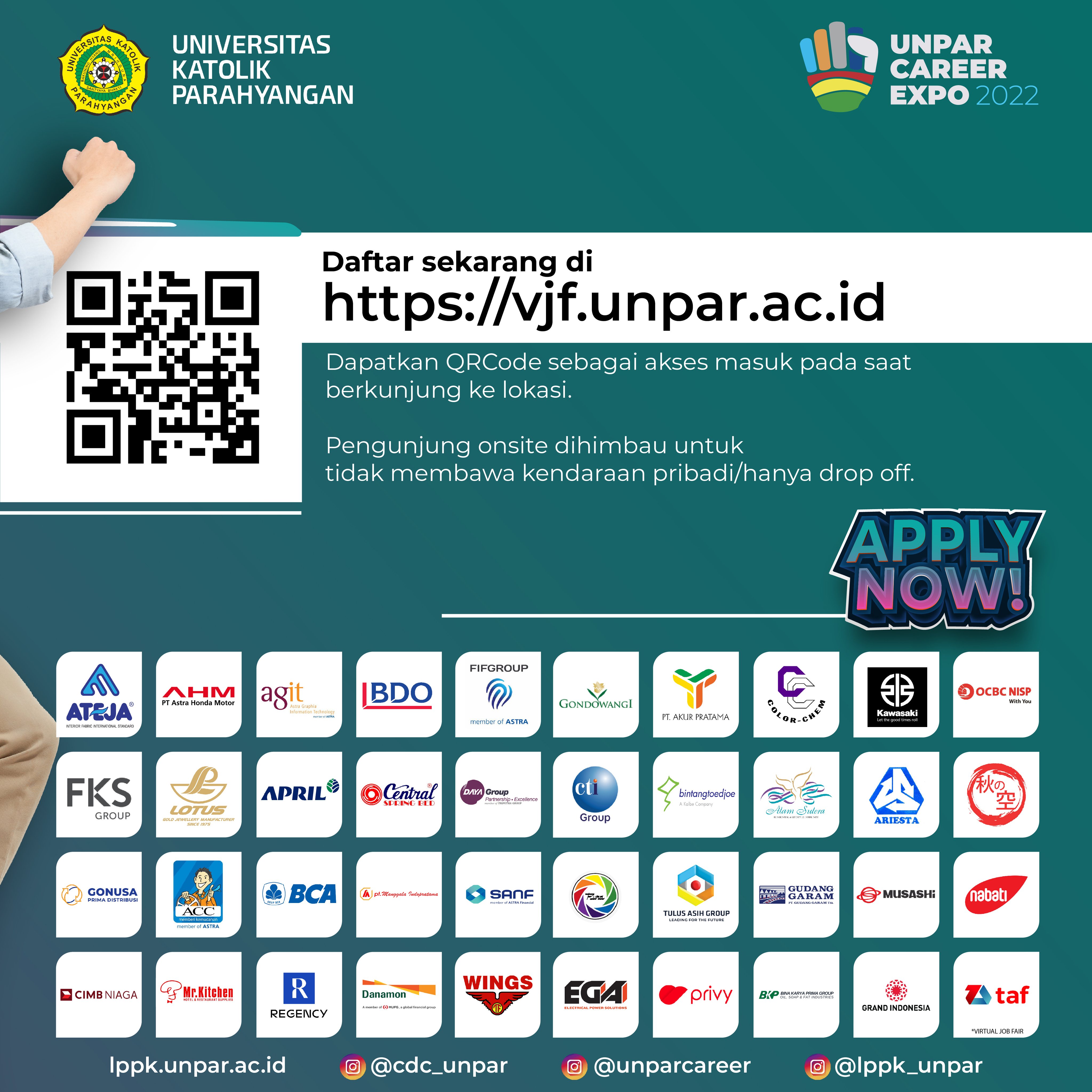 Event Bandung on Twitter: "Yuk jangan takut mengambil risiko, berani melamar jangan hanya jadi ...