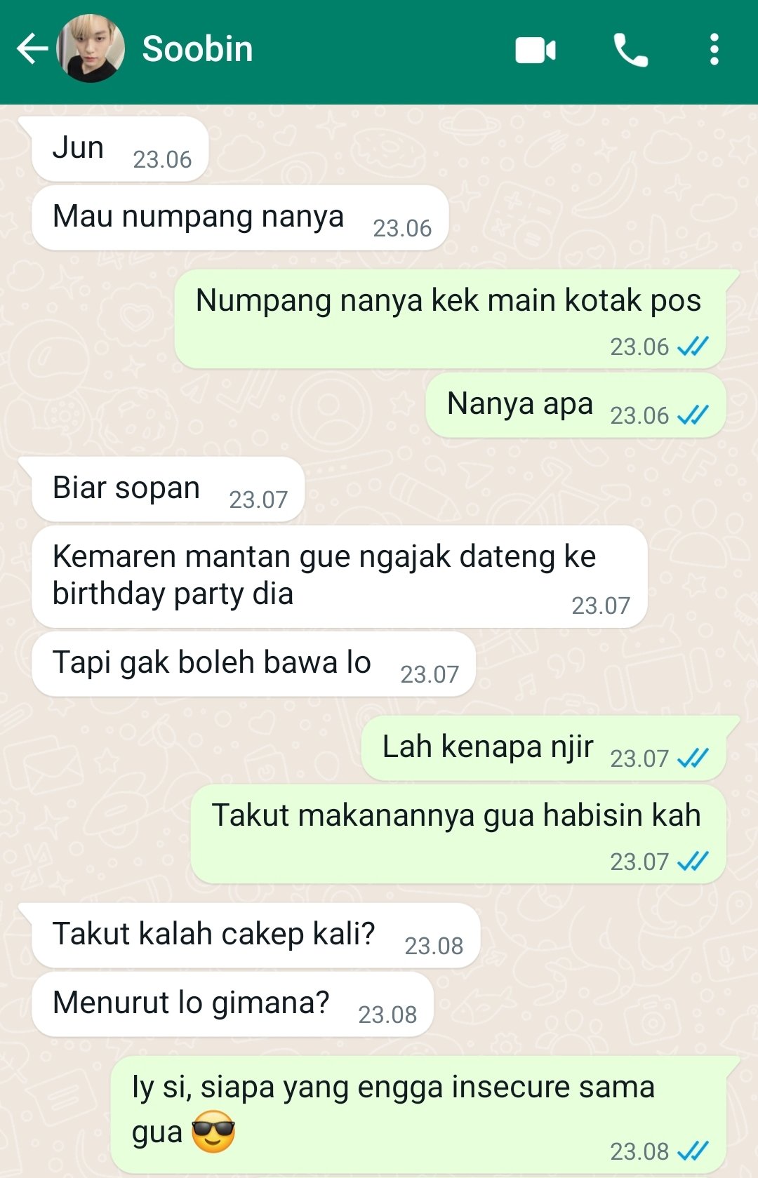 Sbubu-nim on Twitter: "Soobjun tarosbubu universe AU 🔞 Kok malah begini? https://t.co/CwOVelzUD5 ...