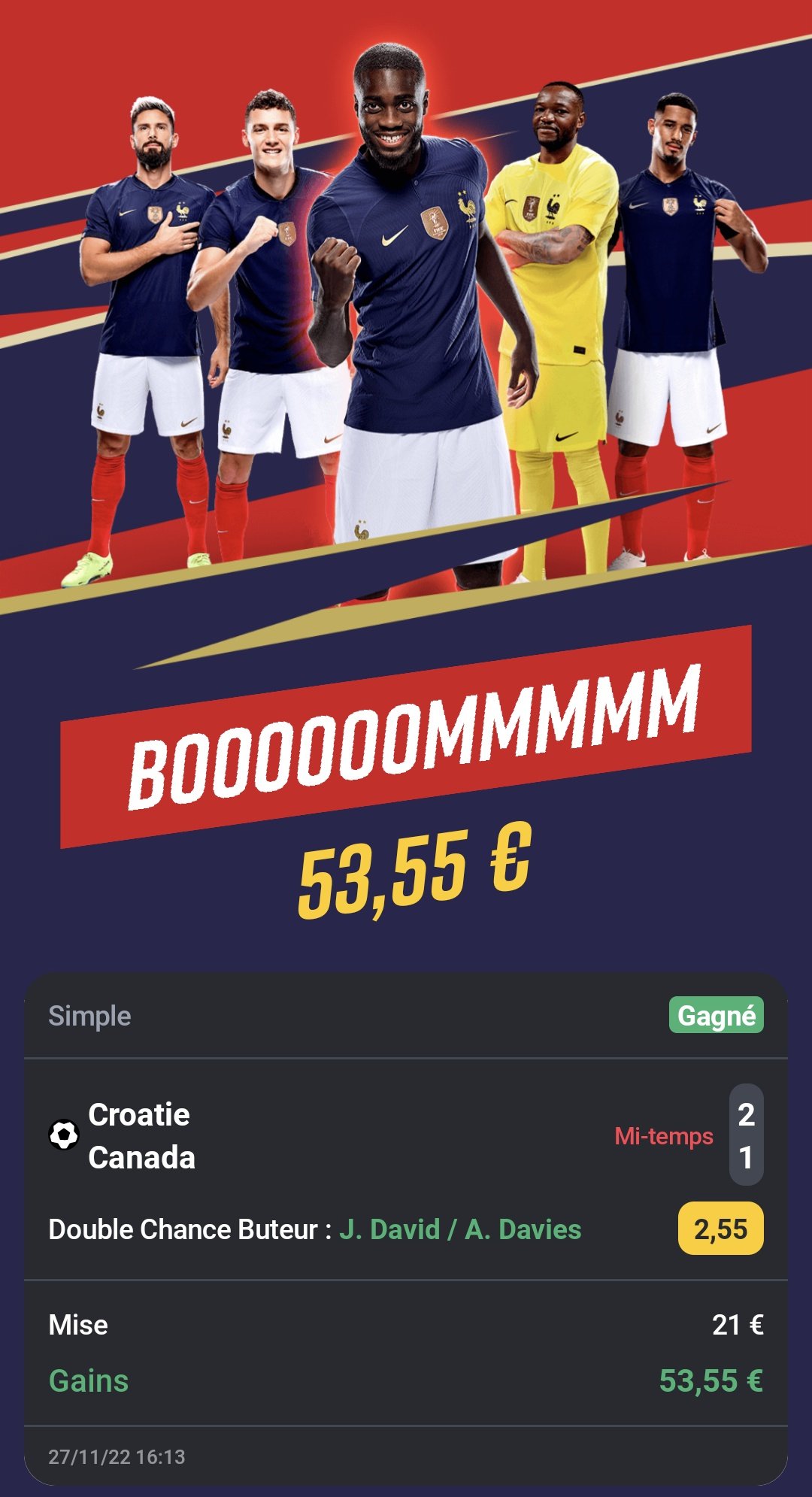 Mister Ménou on Twitter: "@Betclic Mais je suis pas contre un petit but de David ou Perisic ...