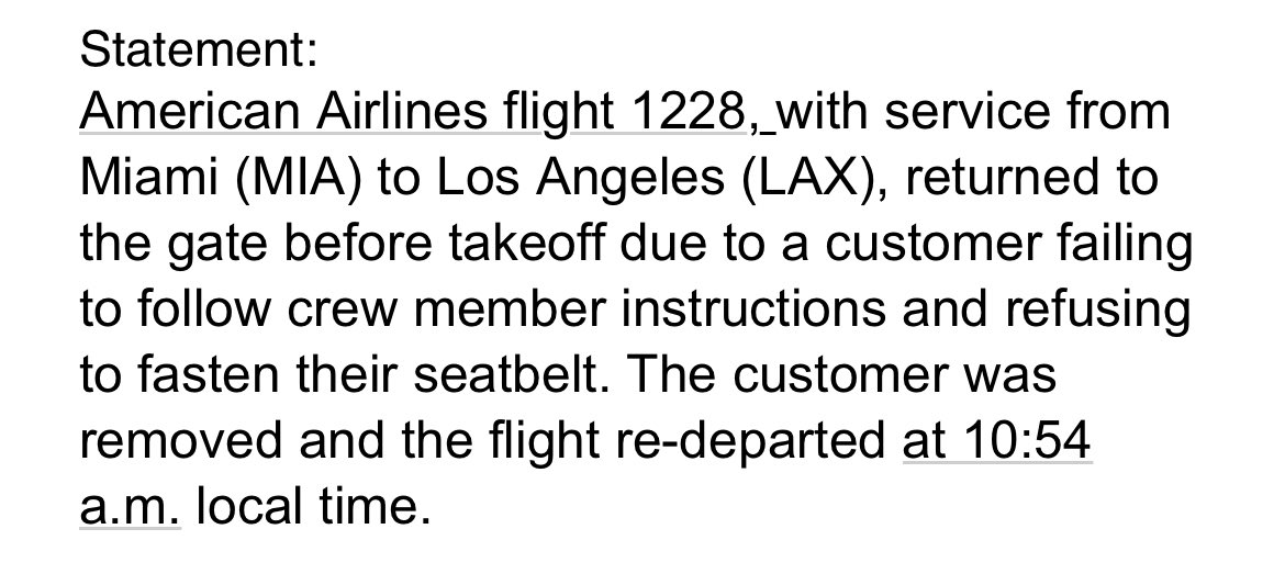Ian Rapoport on Twitter: "A statement from @AmericanAir: https://t.co/W5eaC7YsG0" / Twitter