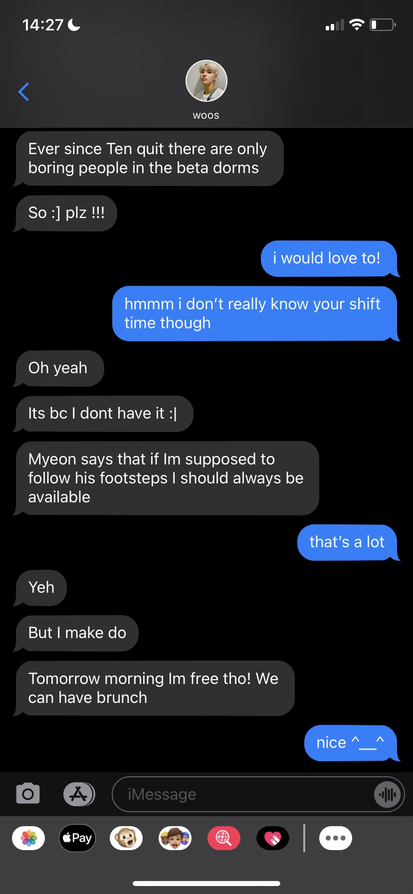 sol ☼ jaeil text au on Twitter: "023. https://t.co/rDaUKyMSHB" / Twitter