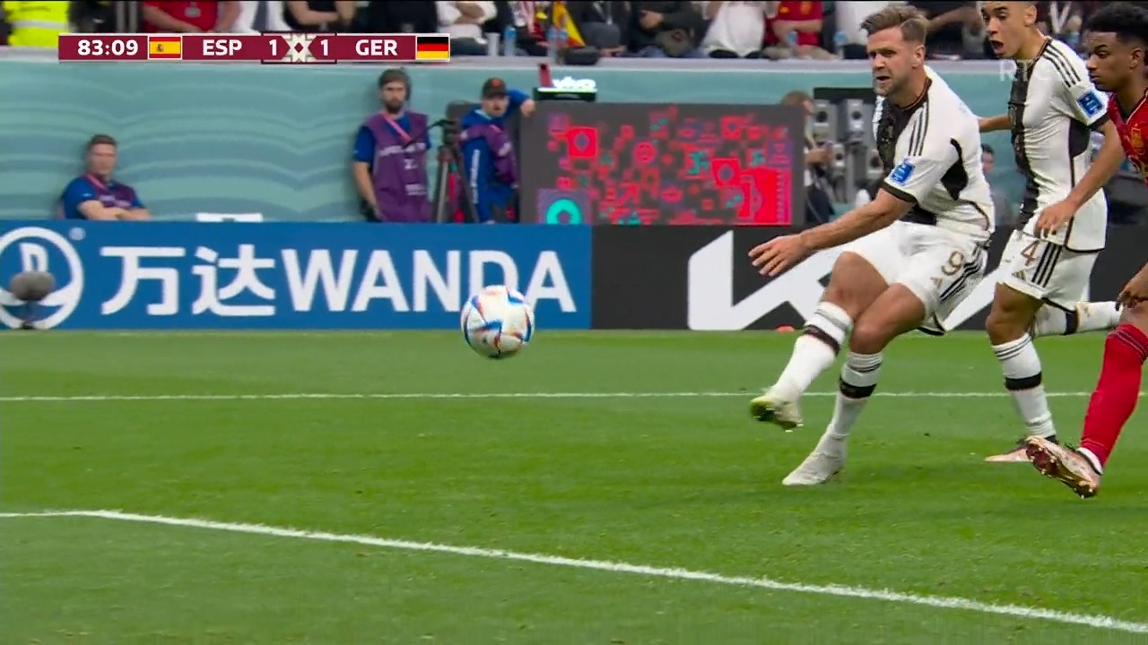 RTÉ Soccer on Twitter: "🇪🇸 1-1 🇩🇪 The net is well secured anyway... Niclas Fullkrug rockets home ...