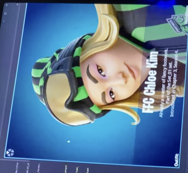 Sweazyleaks Fortnite Leaks On Twitter Upcoming Ffc Chloe Kim Style