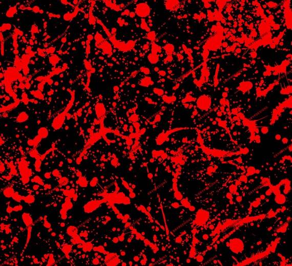 Red Paint Splatter Background