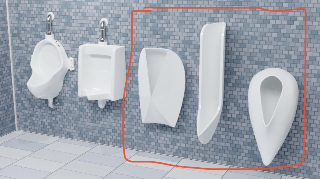 Researchers at the University of Waterloo made splash-proof urinals ...
