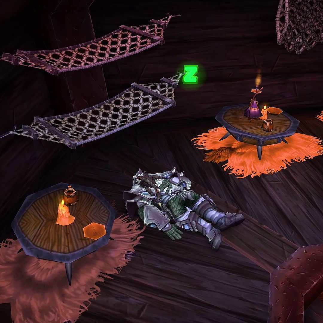 One more /sleep. World of Warcraft @warcraft