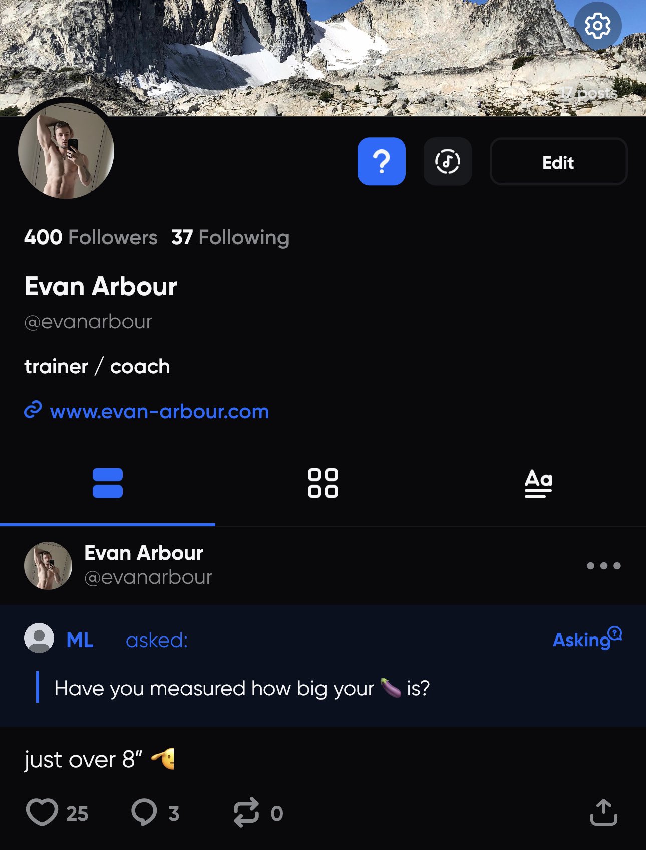 Evan Arbour on Twitter: "@joshstrap13 @ evanarbour 🫡😛 https://t.co/UQ1FZmqe0u" / Twitter