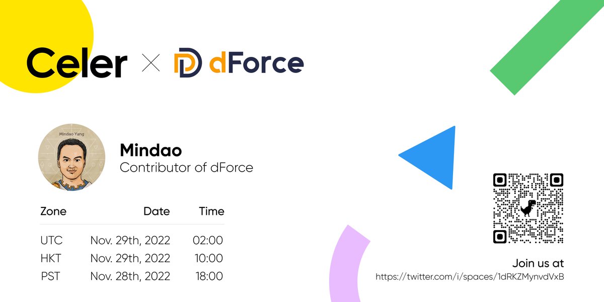CelerNetwork on Twitter: "🔊We will be hosting a special AMA tomorrow with @dForcenet to talk ...