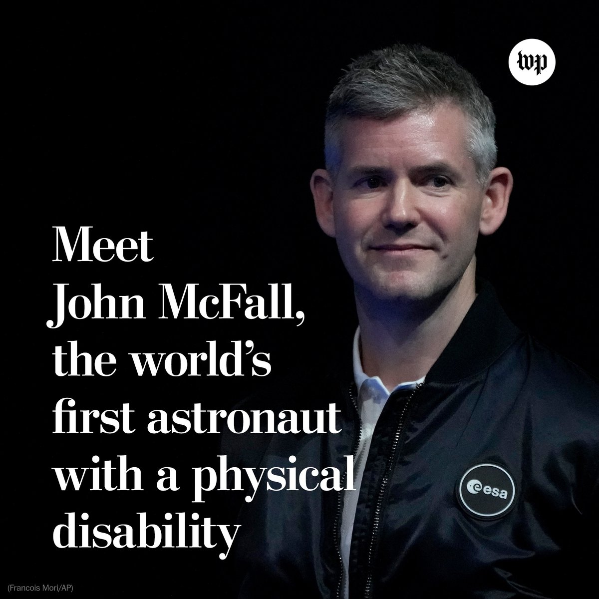 John McFall, a 41-year-old British paralympic sprinter who now works as ...