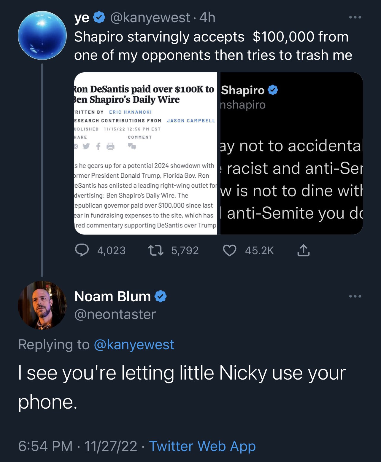 Noam Blum on Twitter: "Bro… nailed it. https://t.co/BZXQ2IFK1Z" / Twitter