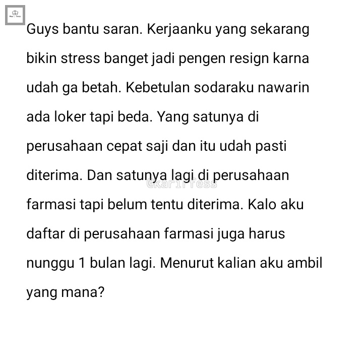 Baca Rules di Bio ‼ on Twitter: "Kr! Menurut kalian aku harus ambil yang mana? Tia https://t.co ...