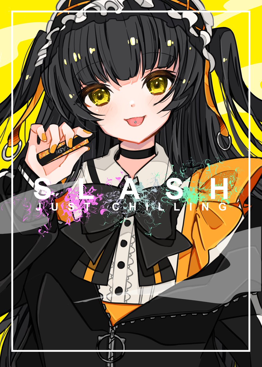 「𝙎𝙇𝘼𝙎𝙃 #slash #slash_art #PR 」|ごまふ🦭のイラスト