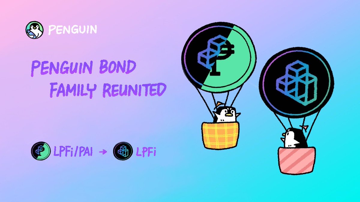 Penguin Finance (🐧,🐧) | 1st Anniv 🎉 on Twitter: "@Png_Fi x @LPFinance_ (🐧,🌊) The new $LPFi ...