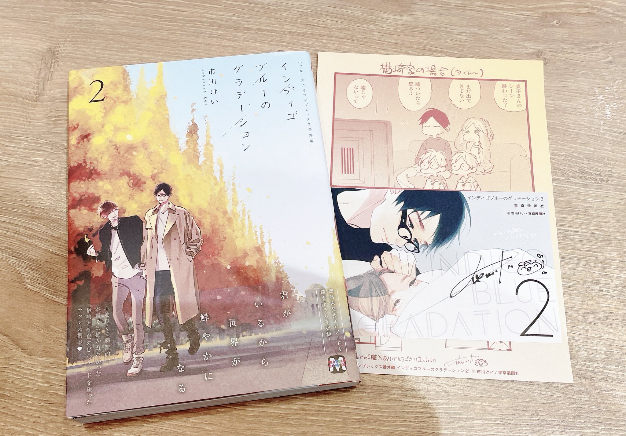 アニメガ×ソフマップAKIBA アミューズメント館 on Twitter: "RT @sofmap_girls: 【書籍情報】 📚インディゴブルーのグラデーション2 #市川けい 先生 応援書店 ...