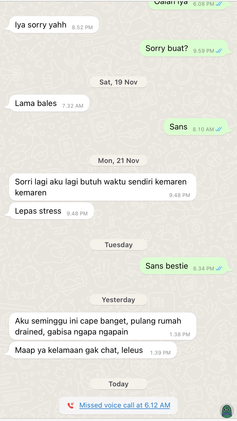 OPEN DM ㅡ Tanyarl 💚 on Twitter: "💚 kalo kalian diginiin, respon kalian ...