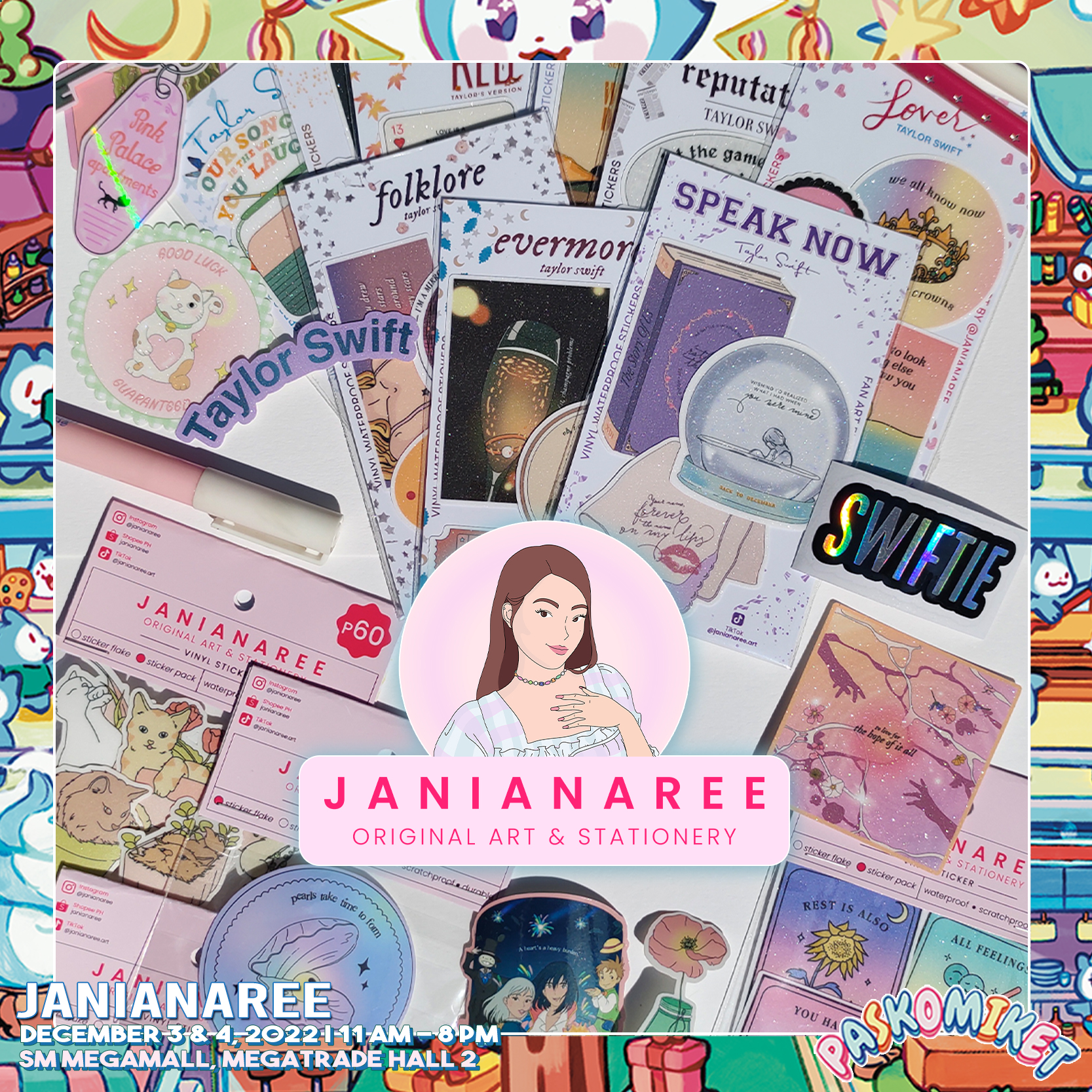 KOMIKET on Twitter: "Ulfrick & The Beast (@sofiyichka) are back at Komiket with new stickers ...