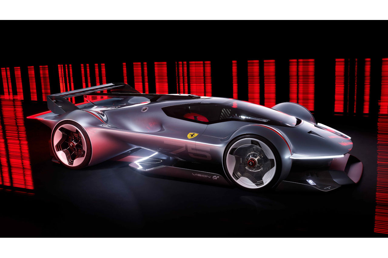 autosport web/オートスポーツweb on Twitter: "フェラーリ・ビジョン・グランツーリスモが登場。3モーターHVでWECハイパーカー『499』と同じV6ツインターボ搭載 ...