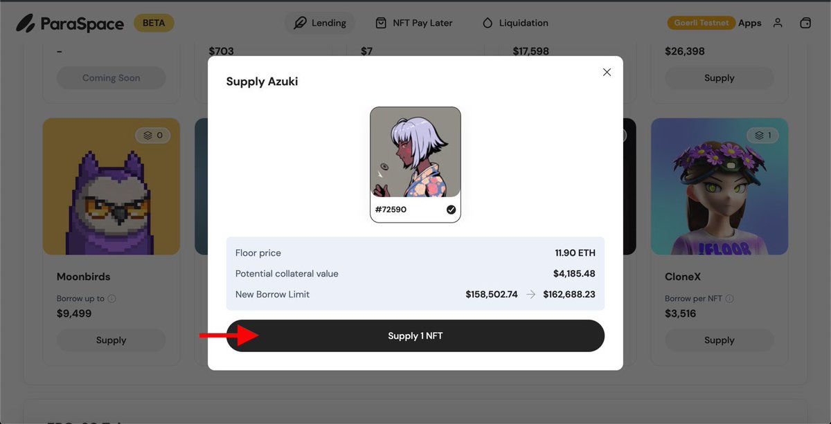 A Complete Step-By-Step Tutorial On How To Interact On @ParaSpace_NFT To Be Eligible For Future ...