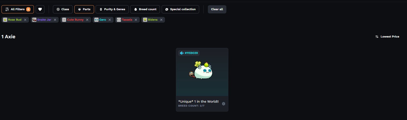 Validus | MVP | VEPH on Twitter: "If there's one Axie in my Axiefamily/Roster that I will never ...