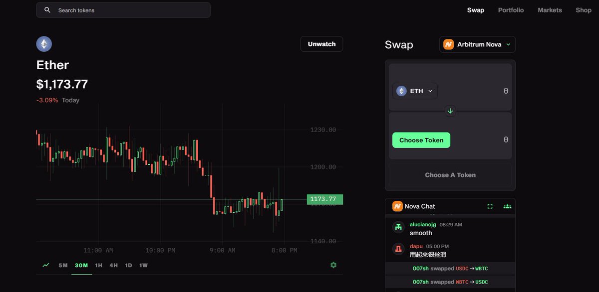 Arbitrum Nova new projects list 🧡📝 Arbitrum Nova is a new chain developed by @arbitrum that aims ...