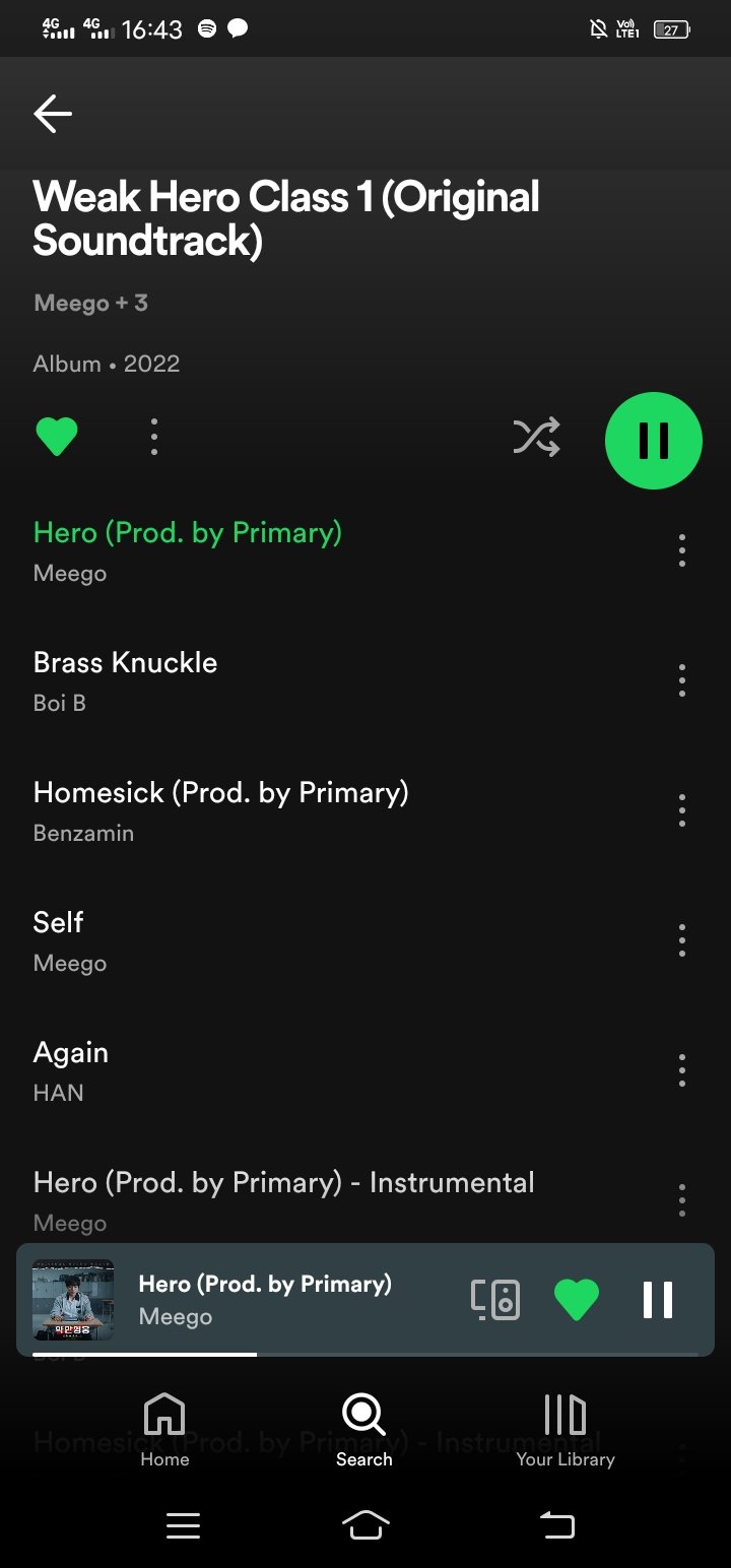 K-Drama Menfess on Twitter: "ost •kdm• weak hero class1 udah rilis nihh, which one is your ...